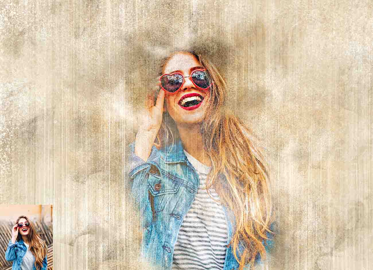 Desert Effect Photoshop Action – TwnDeals