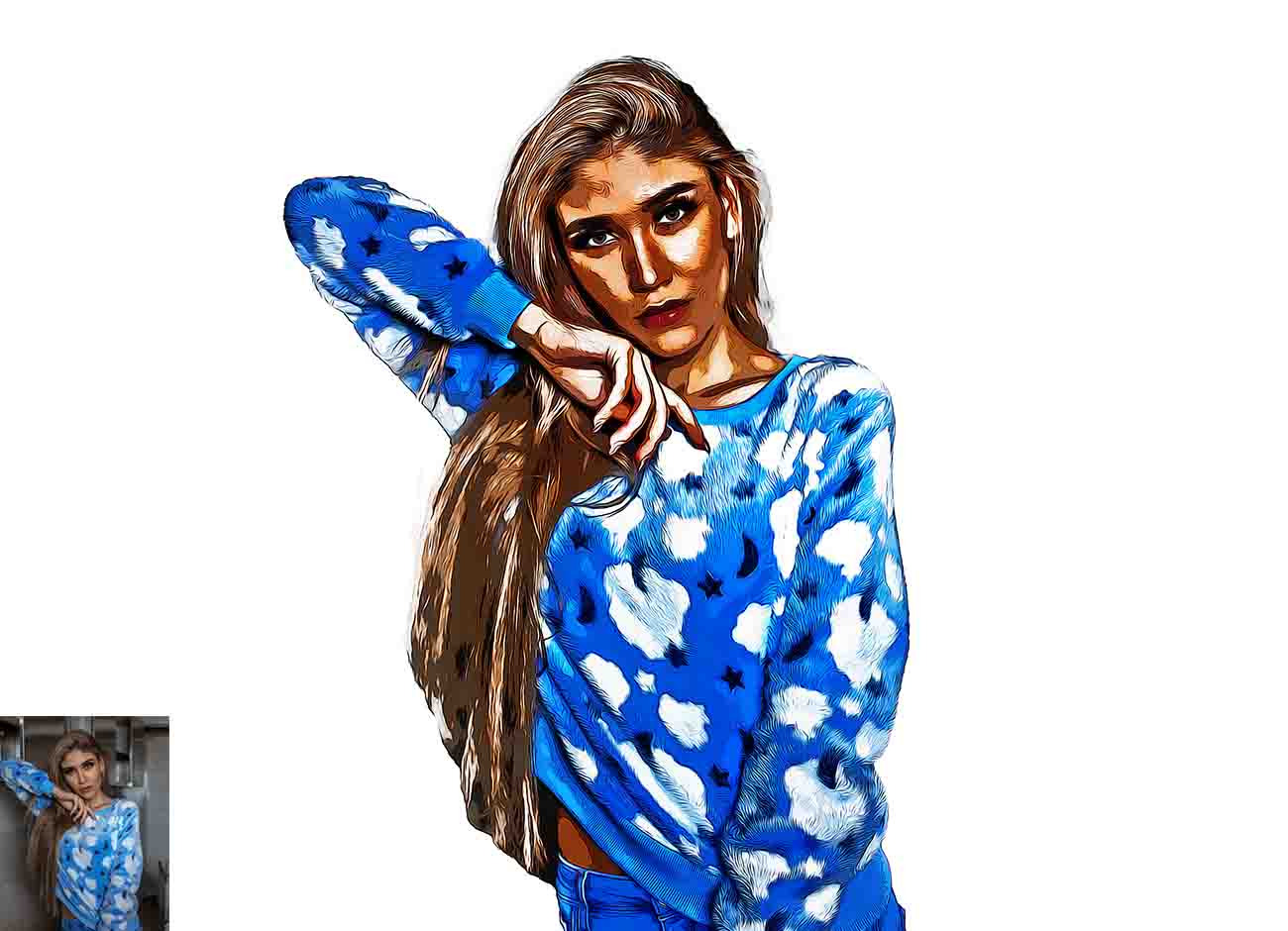 Realistic Cartoon Art PS Action – TwnDeals