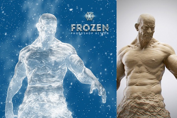 Frozen Ice Photo Effect – TwnDeals